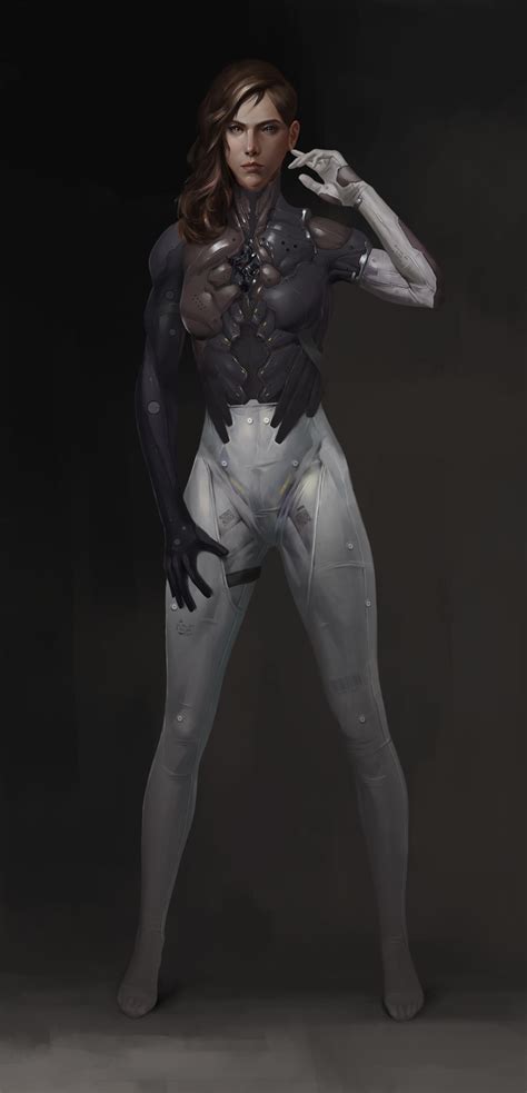 Artstation Cyborg Girl