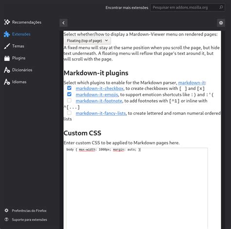 how to open markdown files with md extension in firefox