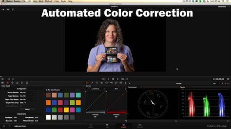 davinci resolve 11 color match automate color correction color