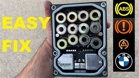 bmw lights abs dsc brake trifecta problem solved youtube
