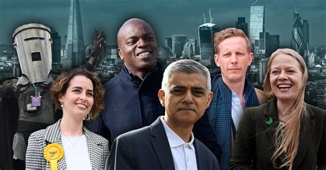 London Mayor Election 2021 Who Are All The Candidates News On The