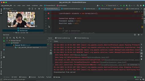 [jsp servlet] debug tomcat intellij idea