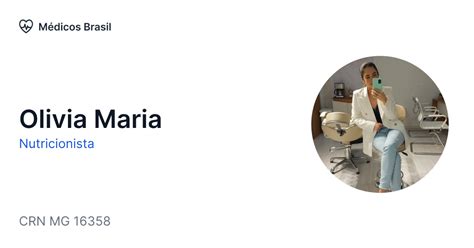 Olivia Maria Nutricionista Médicos Brasil