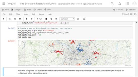 introducing arcgis notebooks
