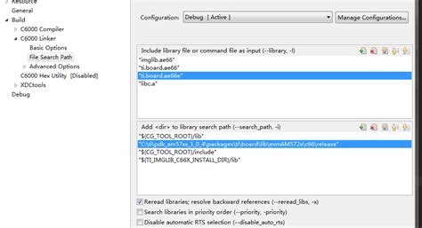 rtos am5728 how to add library files processors forum processors