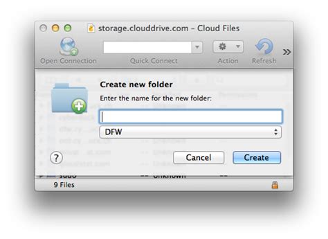 swift openstack object storage — cyberduck help documentation