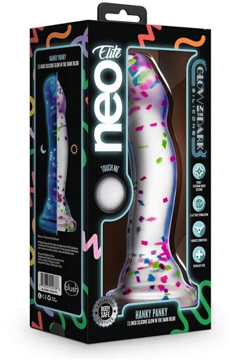 Blush Neo Elite Glow In The Dark Hanky Panky 19 Cm Ab 27 90