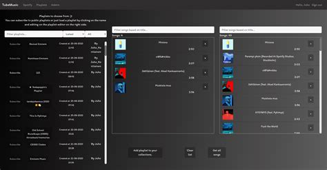 github juhokon tubemusic independent hobby project