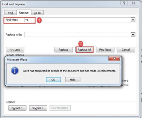 3 ways to quickly delete all section breaks in your word document