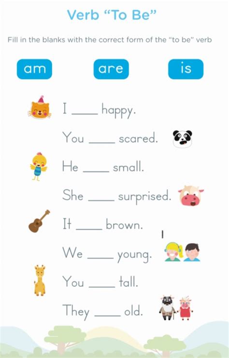Verb To Be Online Exercise For Elemental