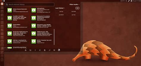 introducing ubuntu web history lens for unity