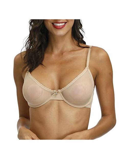 Buy Womens Sheer Mesh Bra See Through Unlined Sexy Lace Bralette