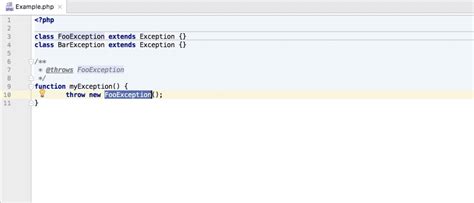 bring exceptions under control the phpstorm blog