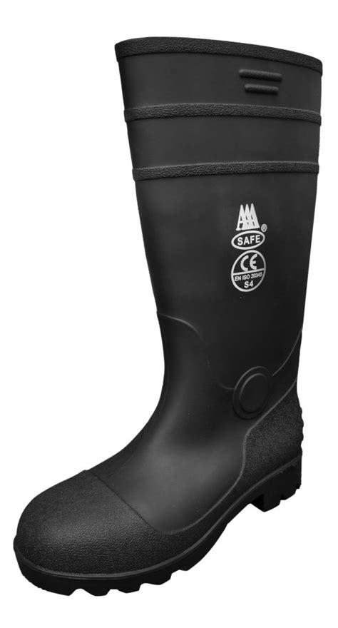 Gumboots Safety Made With Steep Toe Cap Heavy Duty Pvc Gumboot