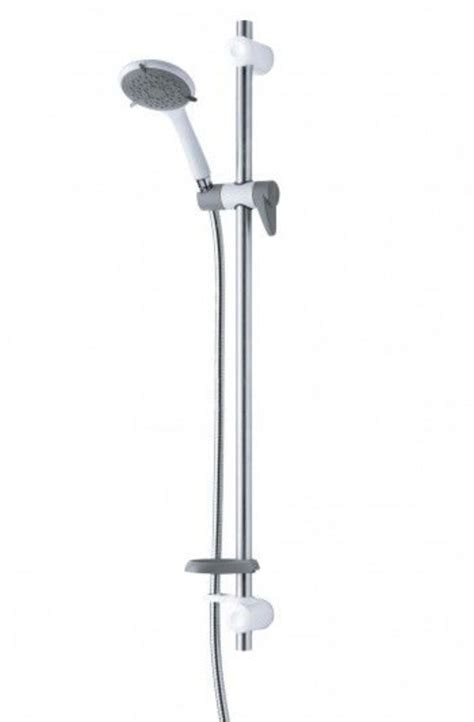 Triton Safeguard 8 5kw Disability Electric Shower White Grey