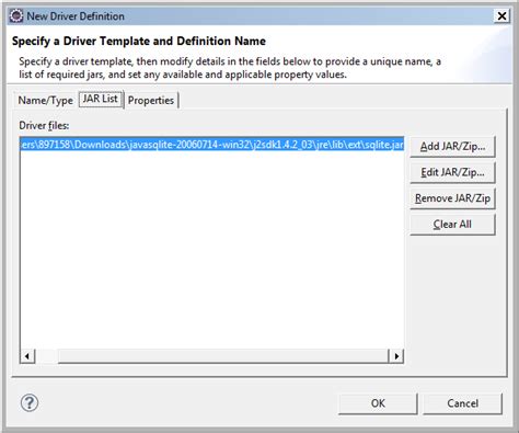 [solved] how to setup sqlite with eclipse for the very first time eclipse