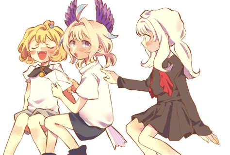 Enna Alouette Millie Parfait And Reimu Endou Nijisanji And 1 More