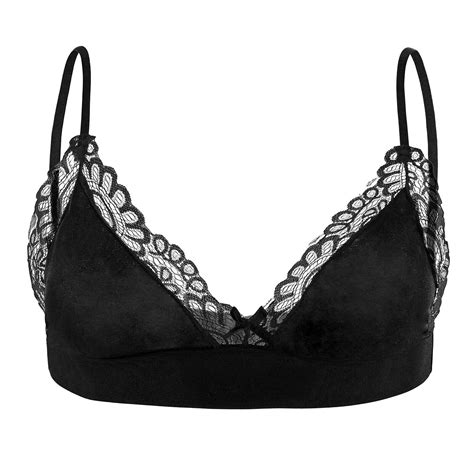 Sissy Mens Sexy Bras Lace Bra Underwired Brassiere Flat Chested Free