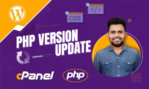 update php version wordpress core theme and plugins for your website