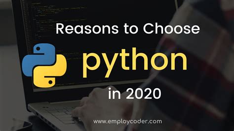 reasons to choose python in 2020