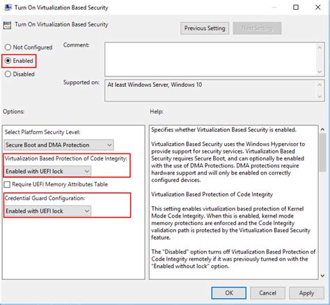 enabling windows 10 virtualization based security with vsphere 6 7