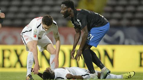 Cameroon Footballer Patrick Ekeng Collapses On Field During Game Dies