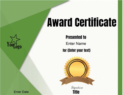 Free Editable Certificate Template Customize Online And Print At Home