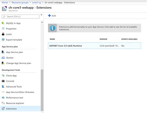 chaminda s devops journey with msft creating an azure web app