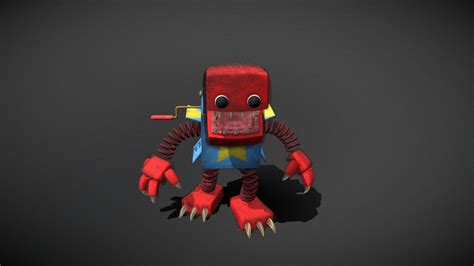 Project Playtime Phase 1 Boxy Boo 3d Model By Mob Entertainment