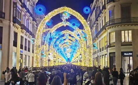 Alumbrado Navidad Málaga 2021 Del Salón De Arañas A Un Vídeo