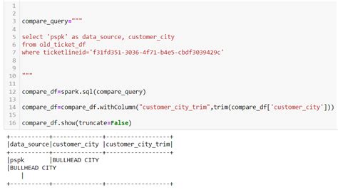 pyspark removing white space in column values of sql o p stack overflow