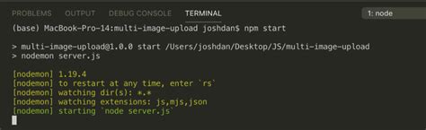how to use cloudinary and node js to upload multiple images andela