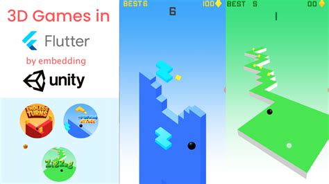 unity 3d games inside flutter demo unity connect