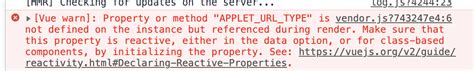 vue报错：property or method “ “ is not defined on the instance but