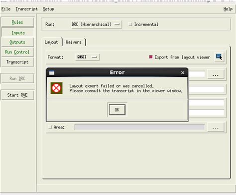error in layout extraction custom ic design cadence technology
