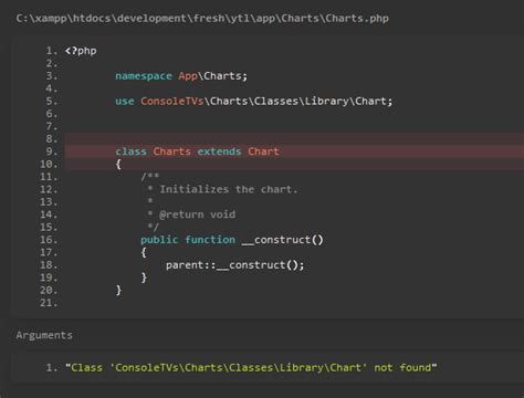 php illuminate database query builder labels does not exist stack