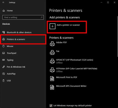 How To Add A Network Printer Windows 10