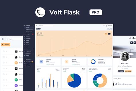 flask admin dashboard templates by themesberg