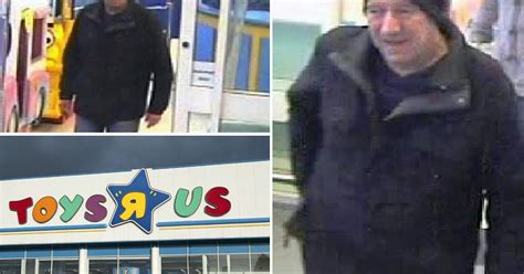 chilling pictures convicted sex offender prowls toy store for eight