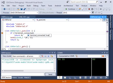 creating usb devices with mbed and visualgdb visualgdb tutorials