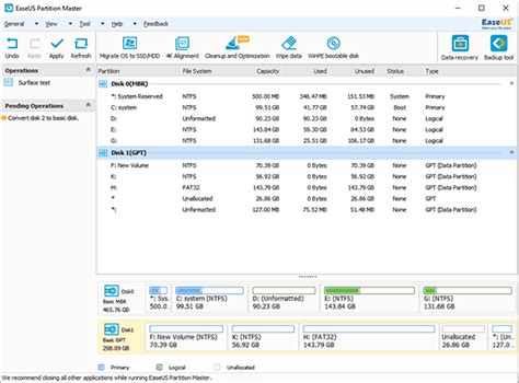 convert dynamic disk to basic disk easeus partition master guide