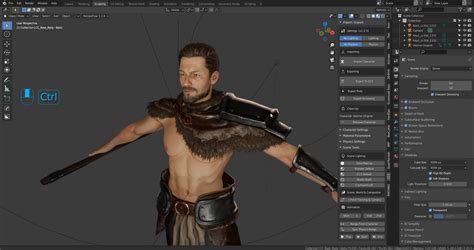 quick and easy roundtrip character workflow with blender character