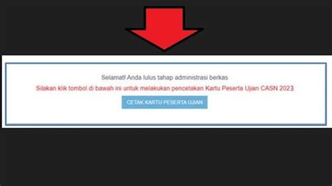 Cara Melihat Lolos Seleksi Administrasi Cpns 2023 Atau Tidak Kamu