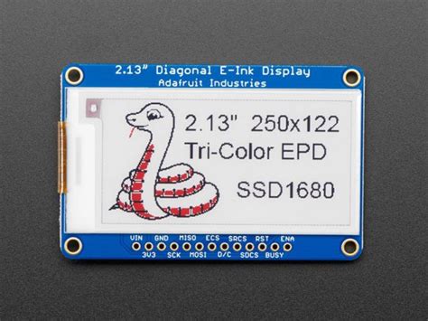 new guide adafruit 2 13″ eink display breakouts and featherwings
