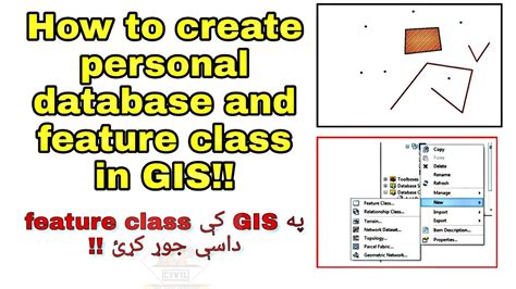 how to create feature class in gis په جي ايې اېس کې فيچر کلاس داسې جوړ