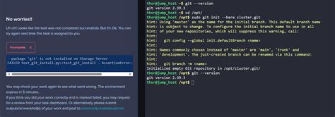issue in git not installed using yum kodekloud engineer kodekloud