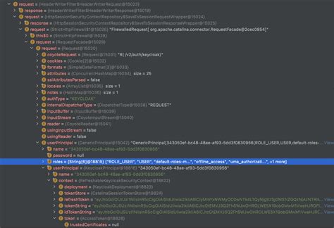 java spring and keycloak null principal stack overflow