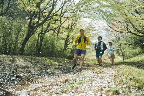 桜が舞い散る山道を駆け抜ける！ Funだらけのトレイルランニング Hakonature