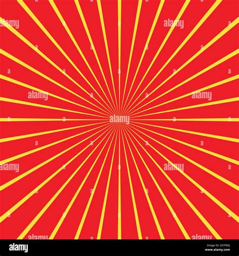 Pop Art Radial Lines Starburst Sunburst Radiating Converging Stripes