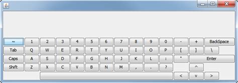 java space button size on my layout keyboard won t resize stack